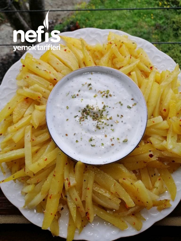 Özel Soslu Sobada Fırında Patates 1 (Kekikli) - Nefis Yemek Tarifleri