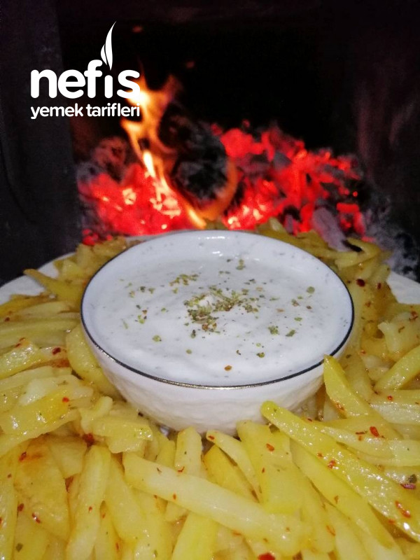 Özel Soslu Sobada Fırında Patates 1 (Kekikli) - Nefis Yemek Tarifleri