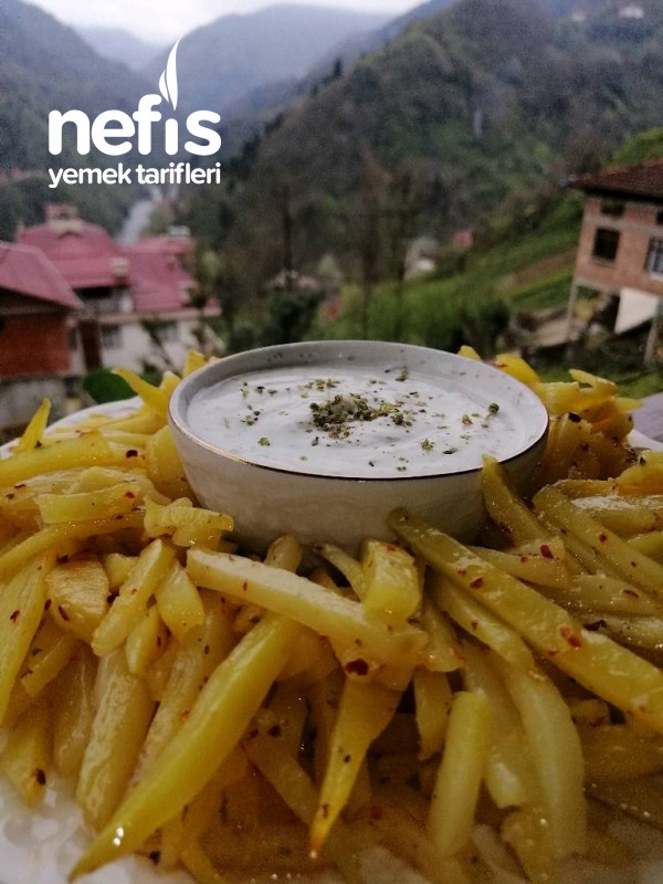 Özel Soslu Sobada Fırında Patates 1 (Kekikli) - Nefis Yemek Tarifleri