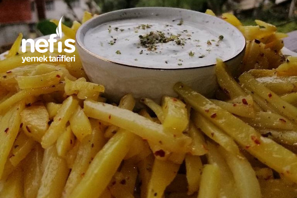 Özel Soslu Sobada Fırında Patates 1 (Kekikli) - Nefis Yemek Tarifleri