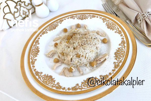 Tavuklu Nohutlu Pilav - Nefis Yemek Tarifleri - #7758709