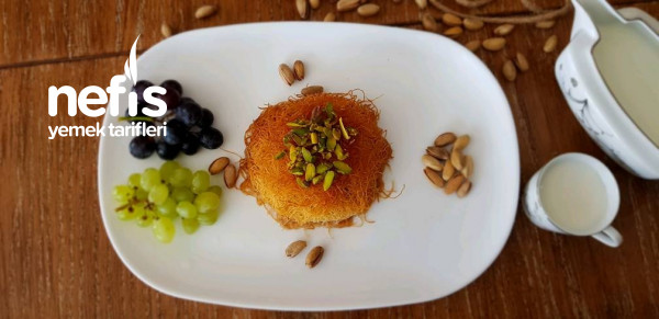 Sütlü Kadayıf Tatlısı (Videolu) - Nefis Yemek Tarifleri
