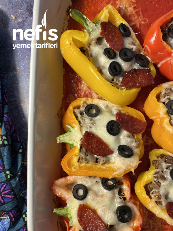 Dolma Pizza - Nefis Yemek Tarifleri