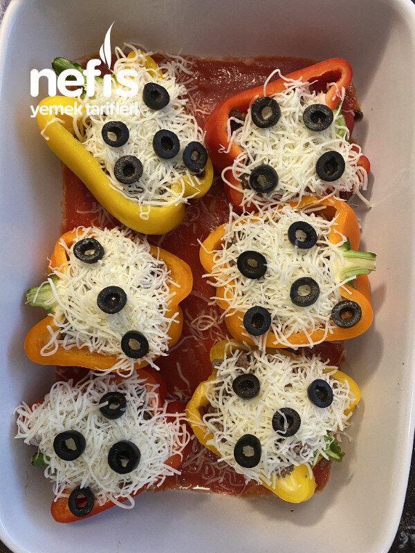 Dolma Pizza - Nefis Yemek Tarifleri