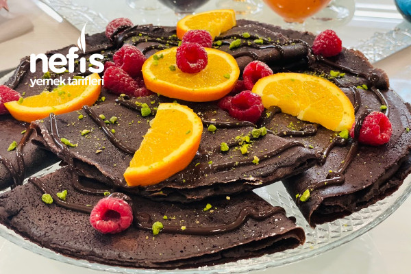 Kakaolu Krep - Nefis Yemek Tarifleri - #8620816