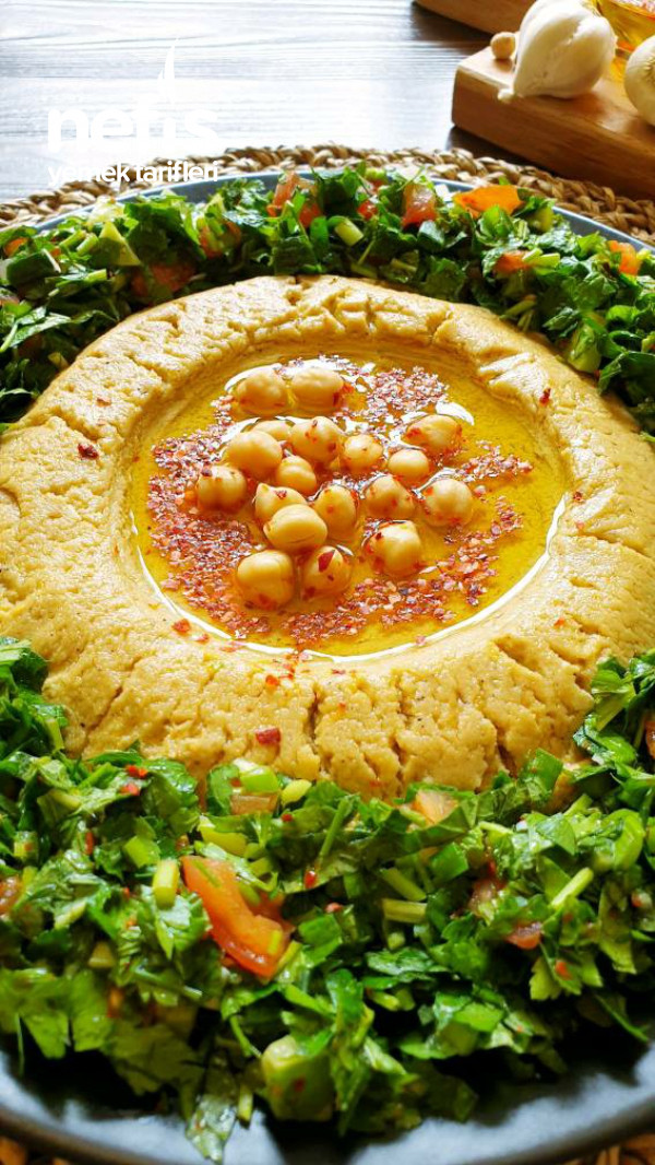 Humuslu Salata - Nefis Yemek Tarifleri