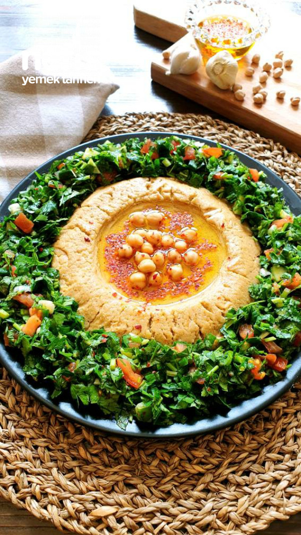 Humuslu Salata - Nefis Yemek Tarifleri