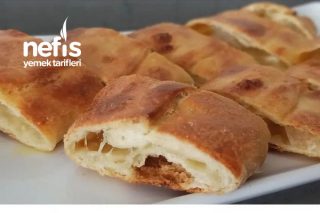 Sosisli Kaşarlı Ekmek - Nefis Yemek Tarifleri