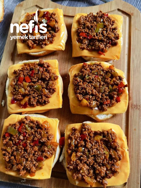 Dağınık Burger - Nefis Yemek Tarifleri - #9840552