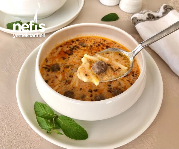 Köfteli Erişteli Çorba - Nefis Yemek Tarifleri - #9940919