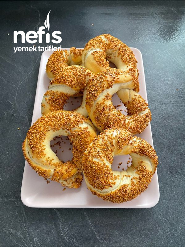 Simit Poğaça (Peynir Dolgulu) - Nefis Yemek Tarifleri
