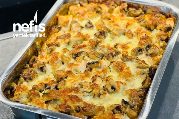 Mantarlı Kaşarlı Tavuk - Nefis Yemek Tarifleri - #10131770