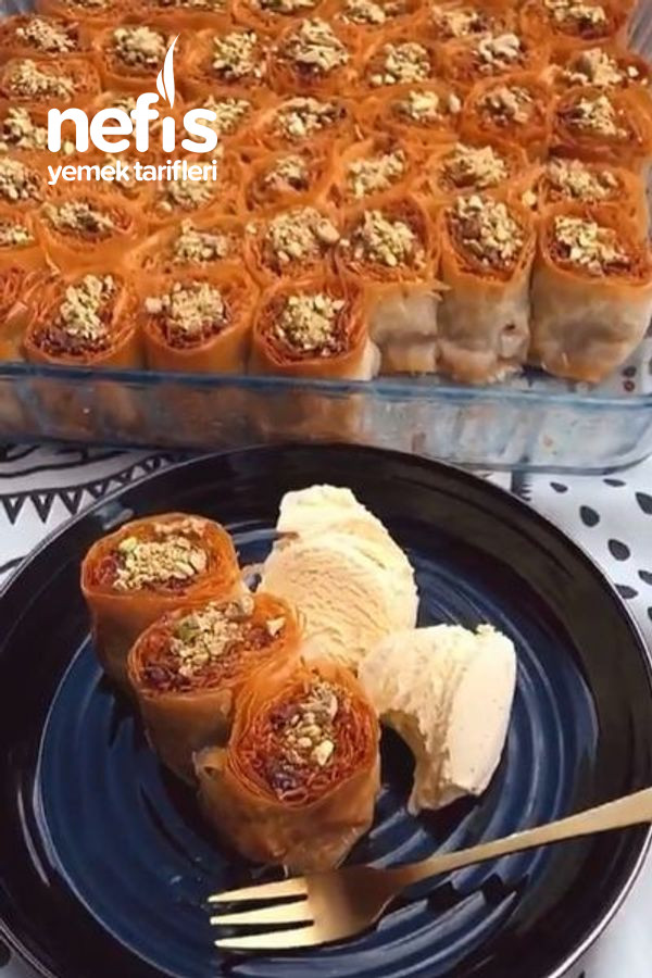 Cevizli Kadayıf Lokması (Sütlü Şerbetli) - Nefis Yemek Tarifleri