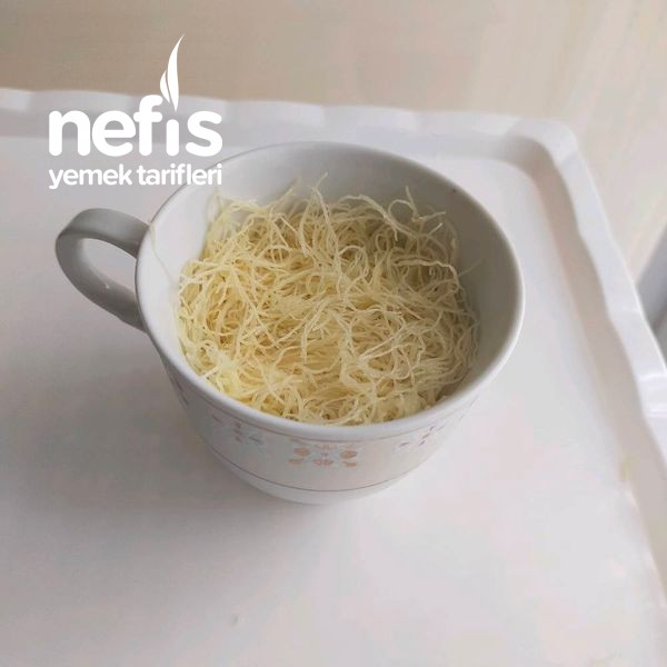Fincanda Sütlü Kadayıf - Nefis Yemek Tarifleri
