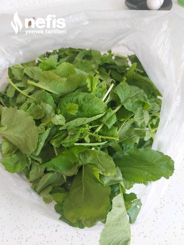 Turp Yaprağı Ekşilemesi - Nefis Yemek Tarifleri