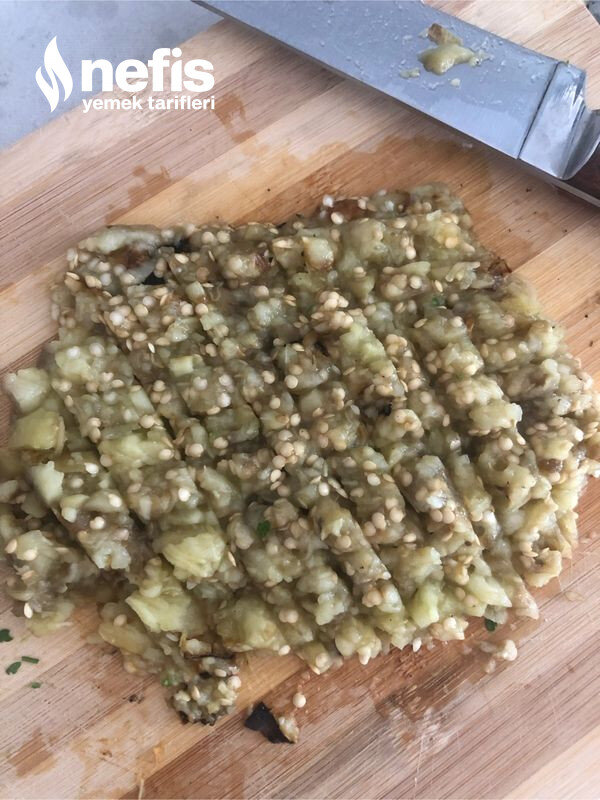 Tahinli Patlıcan Mezesi - Nefis Yemek Tarifleri - #10555026