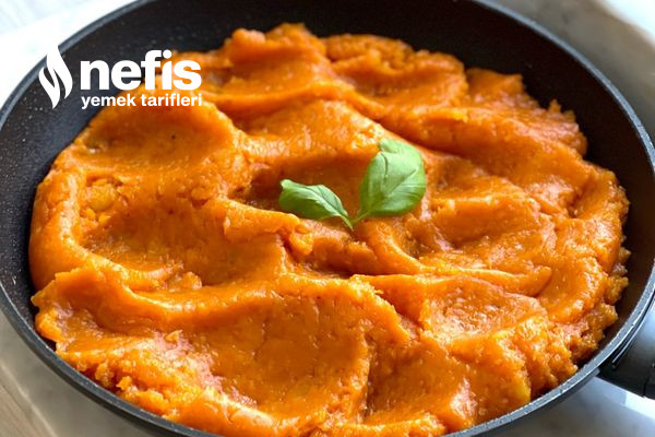 Soğanlı Salçalı Patates Püresi - Nefis Yemek Tarifleri - #10593814