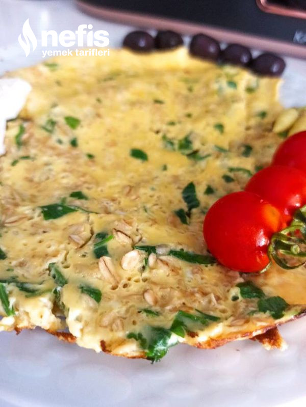 Yulaflı Omlet - Nefis Yemek Tarifleri - #10595394