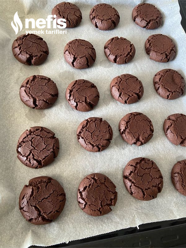 Bitter Çikolatalı Kurabiye (Öyle Güzel Olduki) - Nefis Yemek Tarifleri