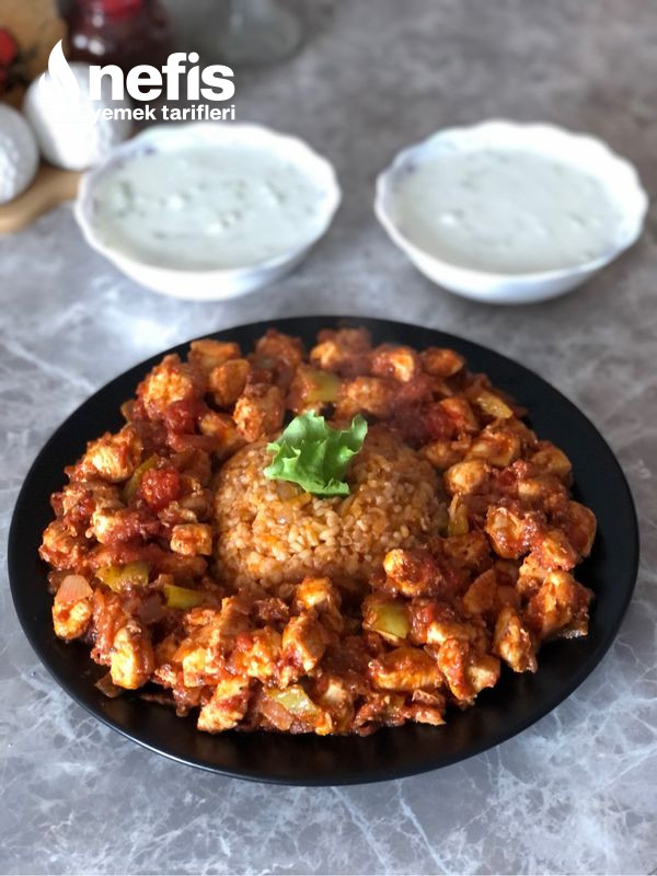 Tavuk Saç Kavurma - Nefis Yemek Tarifleri - #10680843