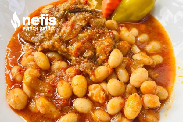 Kemikli Etli Kuru Fasulye - Nefis Yemek Tarifleri - #10701170