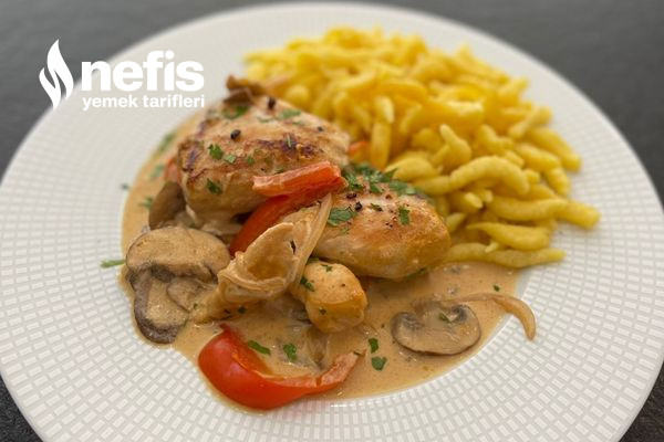 Kremalı Sebzeli Tavuk - Nefis Yemek Tarifleri - #10729909