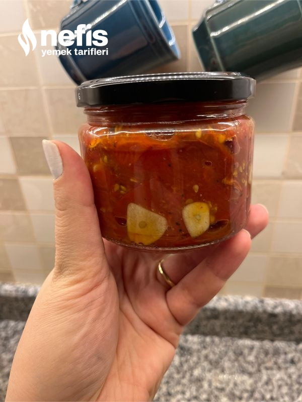 Köz Lezzetinde Kahvaltılık Çeri Domates - Nefis Yemek Tarifleri