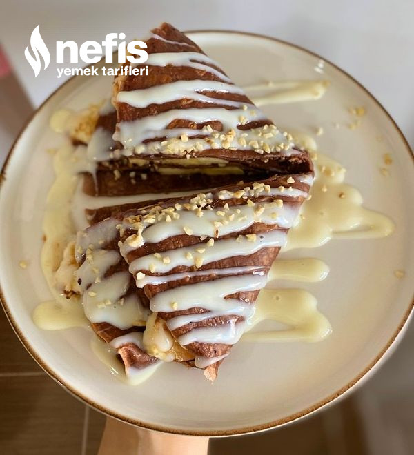 Kakaolu Muzlu Krep - Nefis Yemek Tarifleri - #10868532