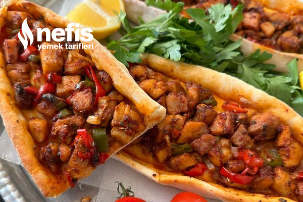 Tavuklu Pide - Nefis Yemek Tarifleri - #11441838