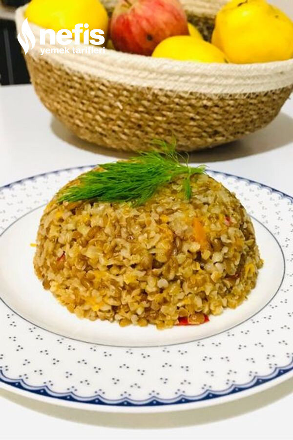 Sebzeli Esmer Bulgur Pilavı - Nefis Yemek Tarifleri