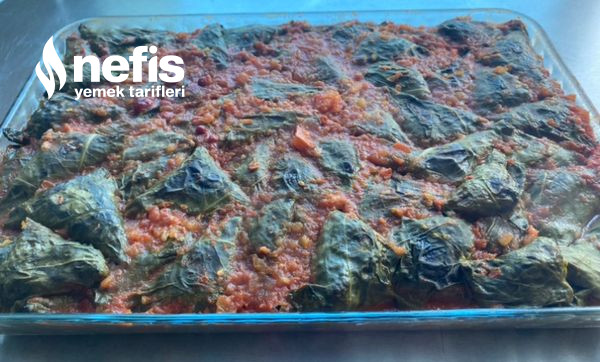 Fırında Labada Sarması - Nefis Yemek Tarifleri