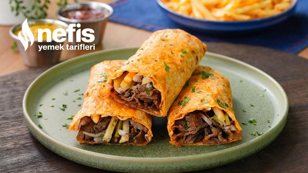 Hazır Et Dönerden Dürüm - Nefis Yemek Tarifleri