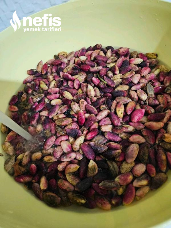 Antep Fıstığı Tuzlama Tarifi - Nefis Yemek Tarifleri