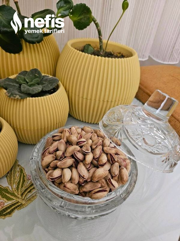 Antep Fıstığı Tuzlama Tarifi - Nefis Yemek Tarifleri