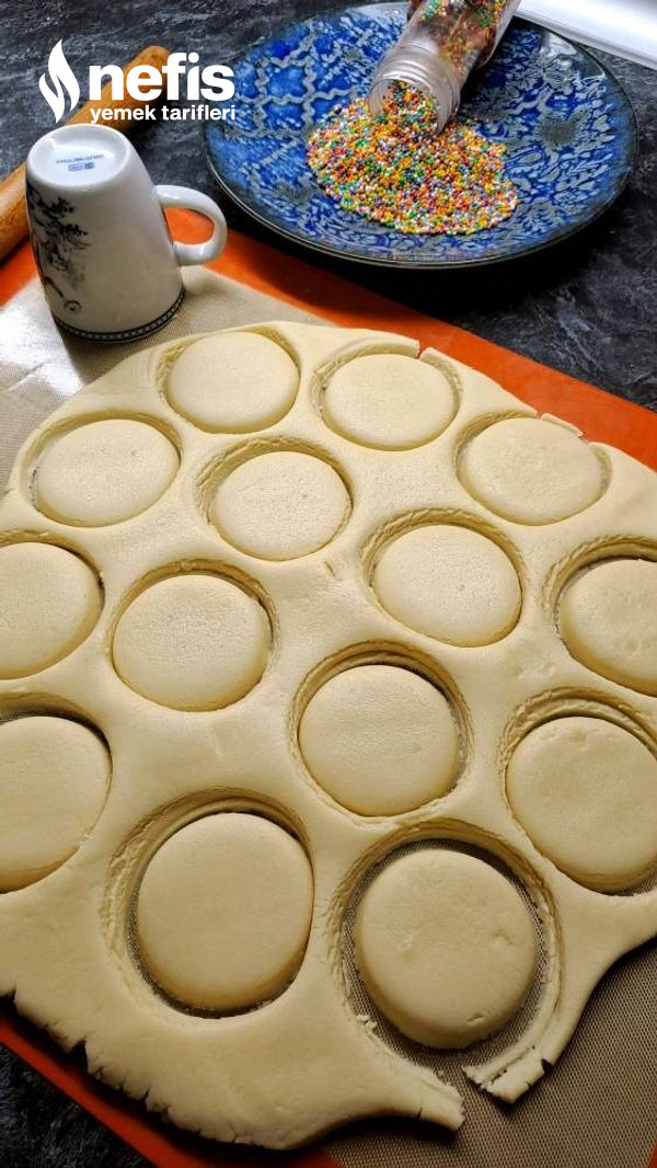 Kaskas Şekerli Kurabiye - Nefis Yemek Tarifleri