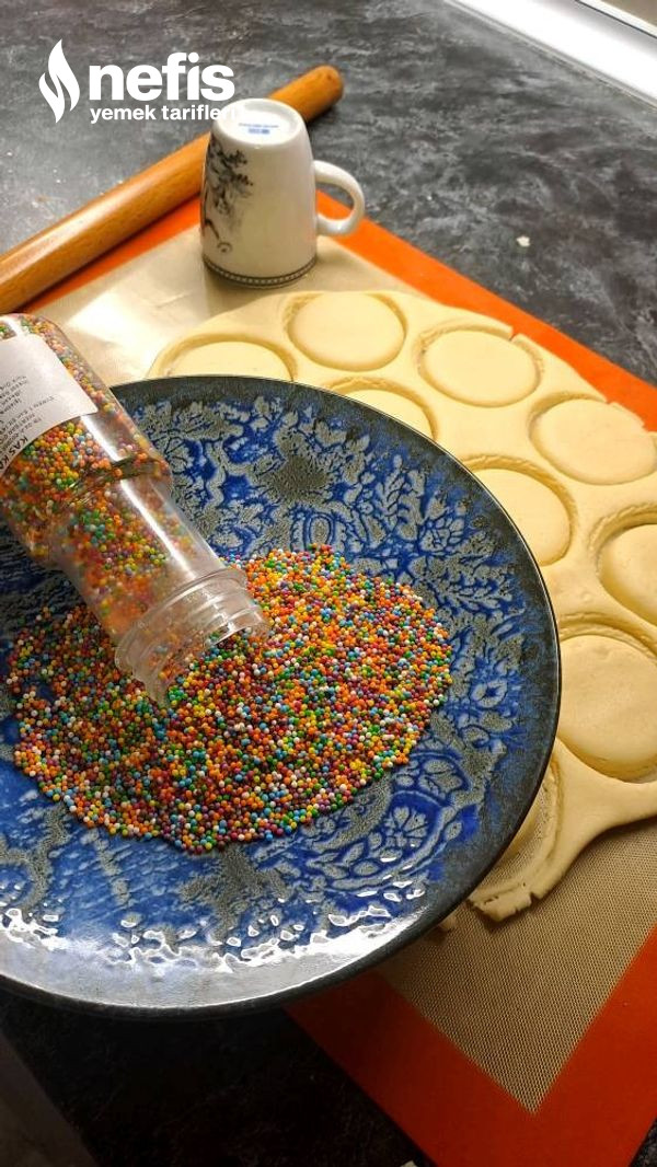 Kaskas Şekerli Kurabiye - Nefis Yemek Tarifleri