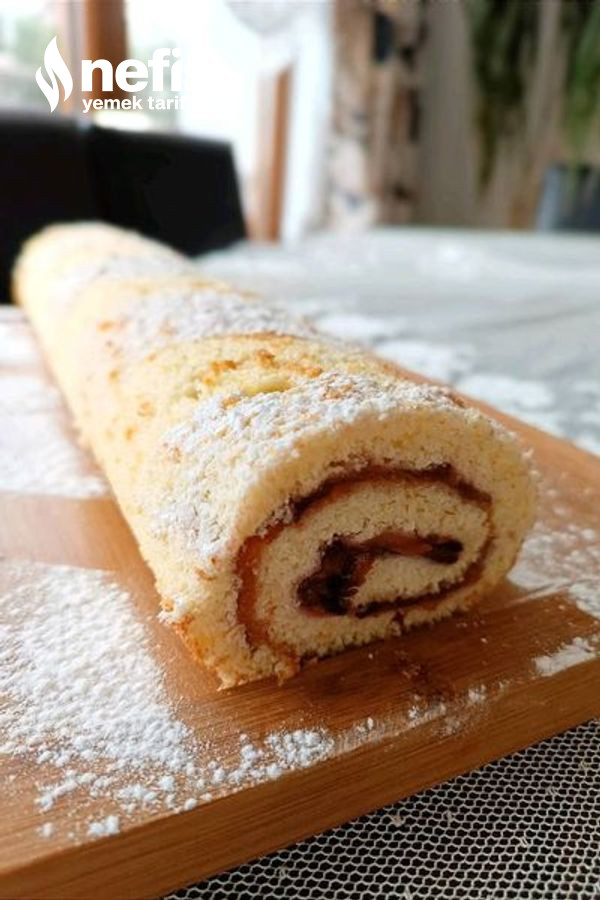 Erikli Rulo Kek - Nefis Yemek Tarifleri