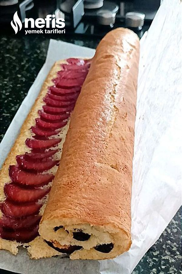 Erikli Rulo Kek - Nefis Yemek Tarifleri