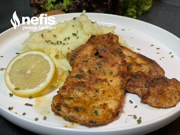 Peynir Soslu Tavuk Şinitzel - Nefis Yemek Tarifleri