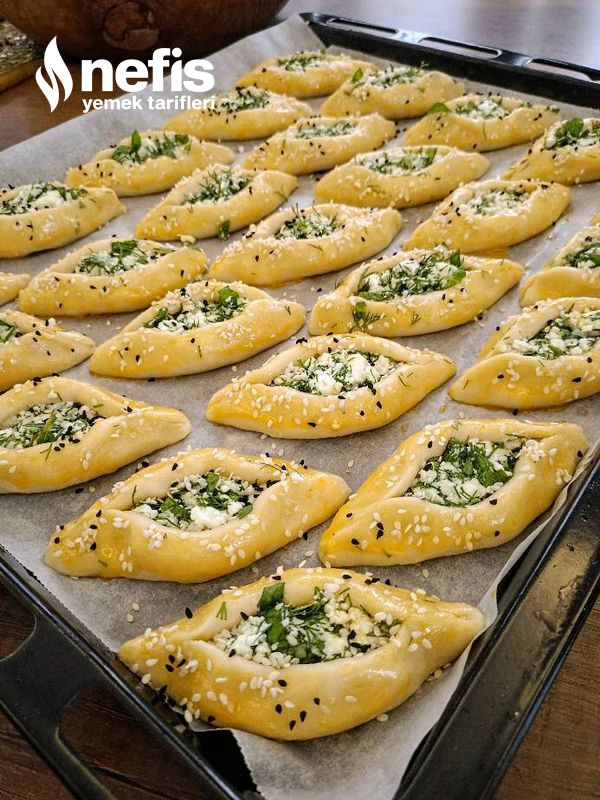 Bayatlamayan Mini Pide Poğaça - Nefis Yemek Tarifleri