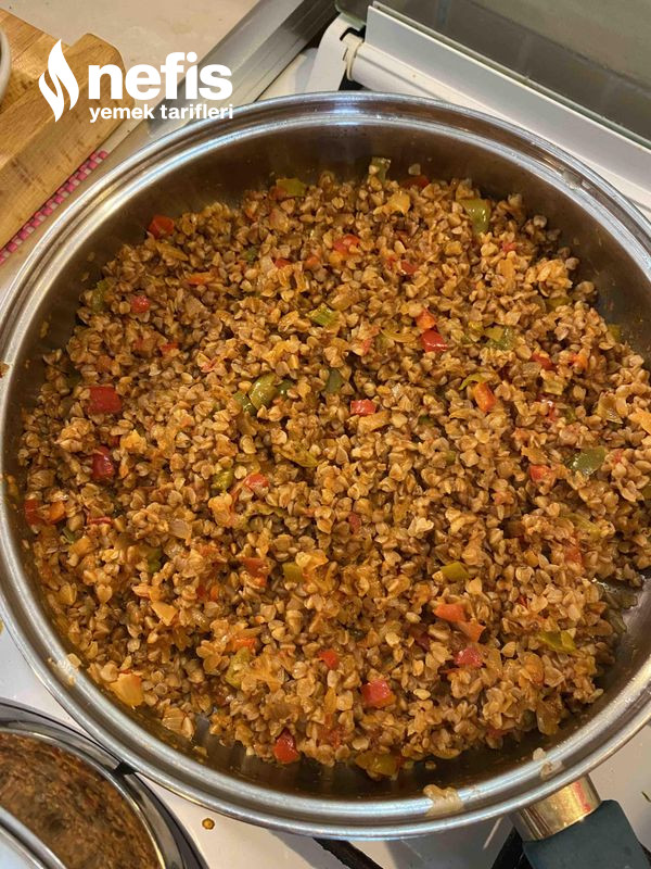 Sebzeli Karabuğday (Greçka) Pilavı (Glütensiz Nefis) - Nefis Yemek ...