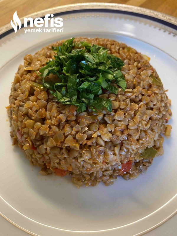 Sebzeli Karabuğday (Greçka) Pilavı (Glütensiz Nefis) - Nefis Yemek ...