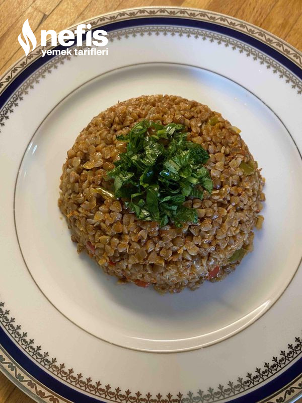Sebzeli Karabuğday (Greçka) Pilavı (Glütensiz Nefis) - Nefis Yemek ...