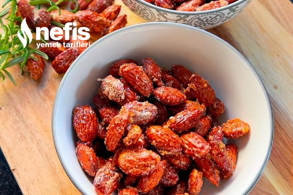 Airfryer’ da Közlenmiş Şekerli Badem - Nefis Yemek Tarifleri