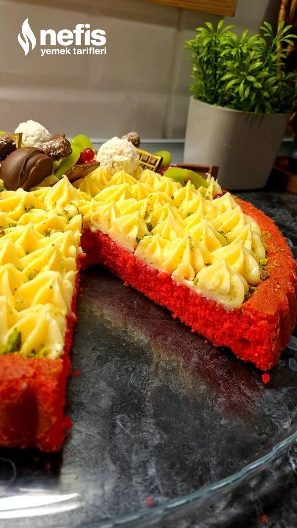 Red Velvet Tart Pasta - Nefis Yemek Tarifleri