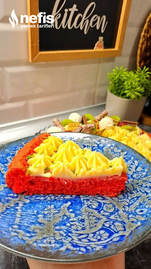 Red Velvet Tart Pasta - Nefis Yemek Tarifleri