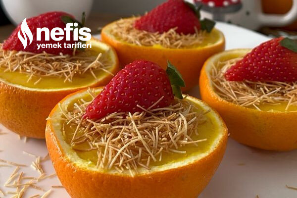 Portakal Çanağında Tatlı - Nefis Yemek Tarifleri