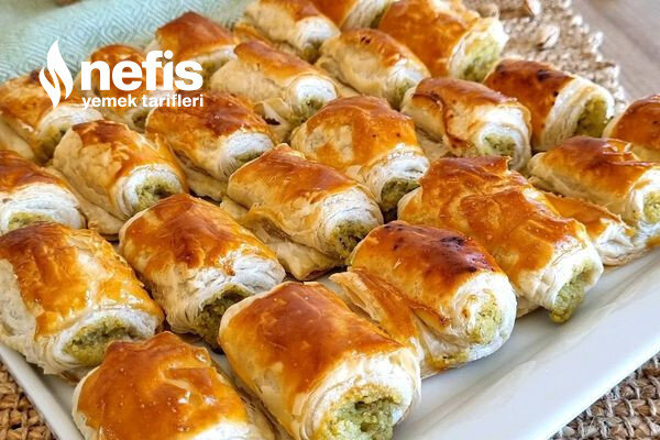 Gaziantepte Çok Meşhur Fıstıklı Talaş Böreği - Nefis Yemek Tarifleri