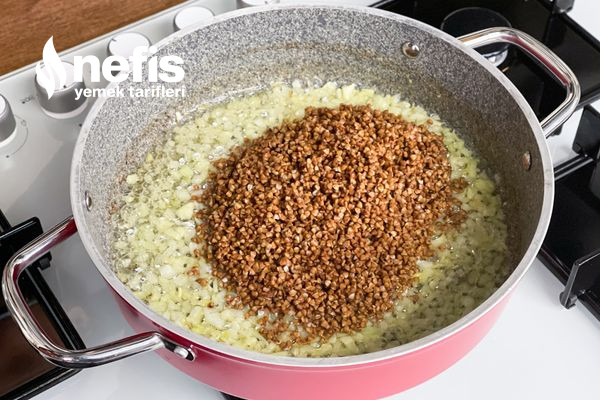 Karabuğday (Greçka) Pilavı - Nefis Yemek Tarifleri - #4440576