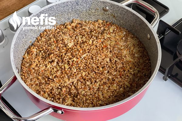 Karabuğday (Greçka) Pilavı - Nefis Yemek Tarifleri - #4440576